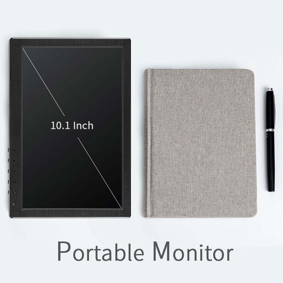 Portable Monitor 10 inch LCD Display Screen with AV VGA HDMI Input for ...