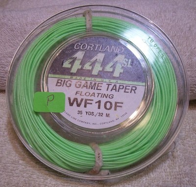 071225 FLY LINE CORTLAND 444 BIG GAME TAPER WF 10F FLY LINE | eBay