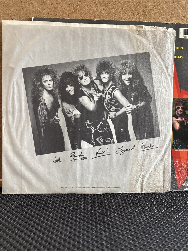 Original 1985 Autograph "That's The Stuff" LP - RCA Records (AFL1-7009A ...