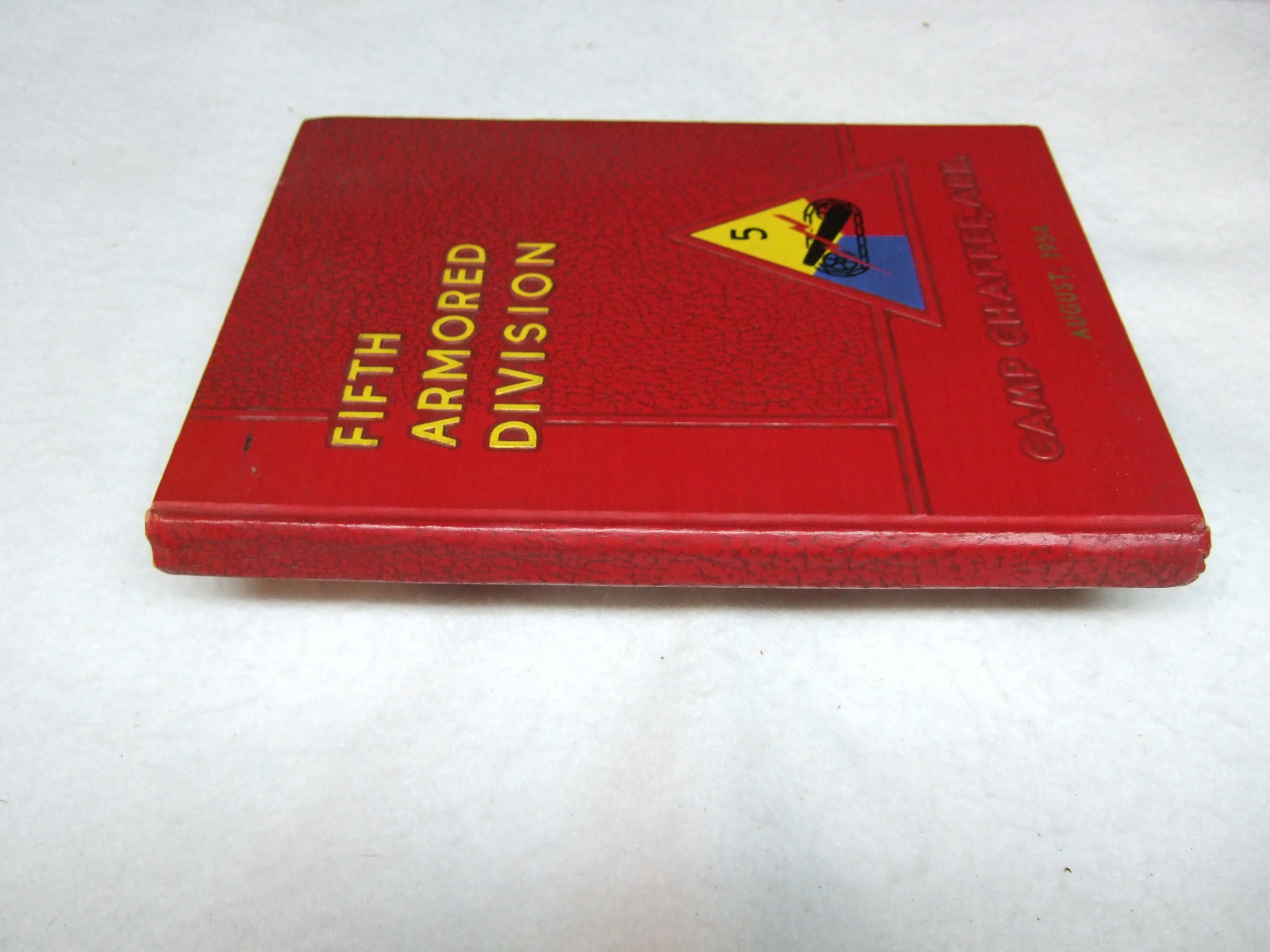 AUGUST 1954 FIFTH ARMORED DIVISION YEARBOOK CAMP CHAFFEE AK | eBay