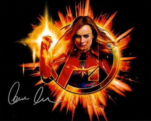 Brie Larson Autographed Signed 8 X 10 Photo With COA - Captain Marvel ...