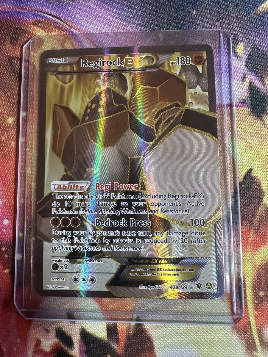 Pokemon Regirock Ex