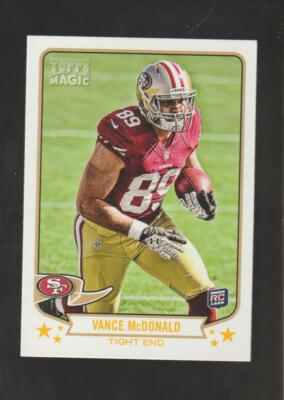 2013 Topps Magic #85 Vance McDonald rookie card, Rice Owls | eBay