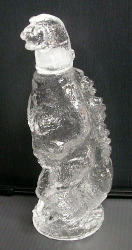 Toho GODZILLA Decanter Clear Model w/Copyright Seal | eBay