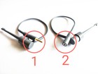 1 Set Dental Apex locator accessories lip hook holder dental file clips ...