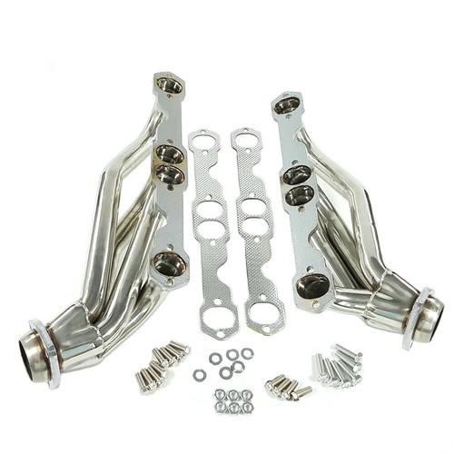Exhaust Manifold Header For Chevy GMC Truck SBC 307 327 305 350 400 V8 ...