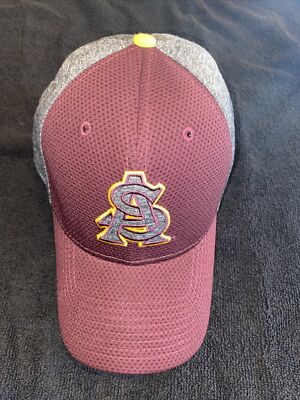 Arizona State Sun Devils ASU AZ New Era Stretch Fit Hat Cap Size Med ...