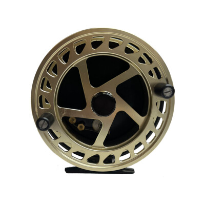Raven Helix Centerpin Reel - Black/Gold | eBay