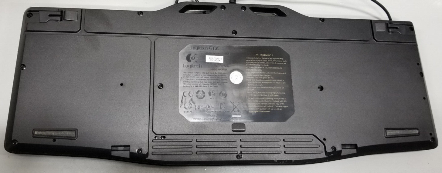 Logitech G105 Call of Duty: MW3 Edition Gaming Keyboard Tested Works ...