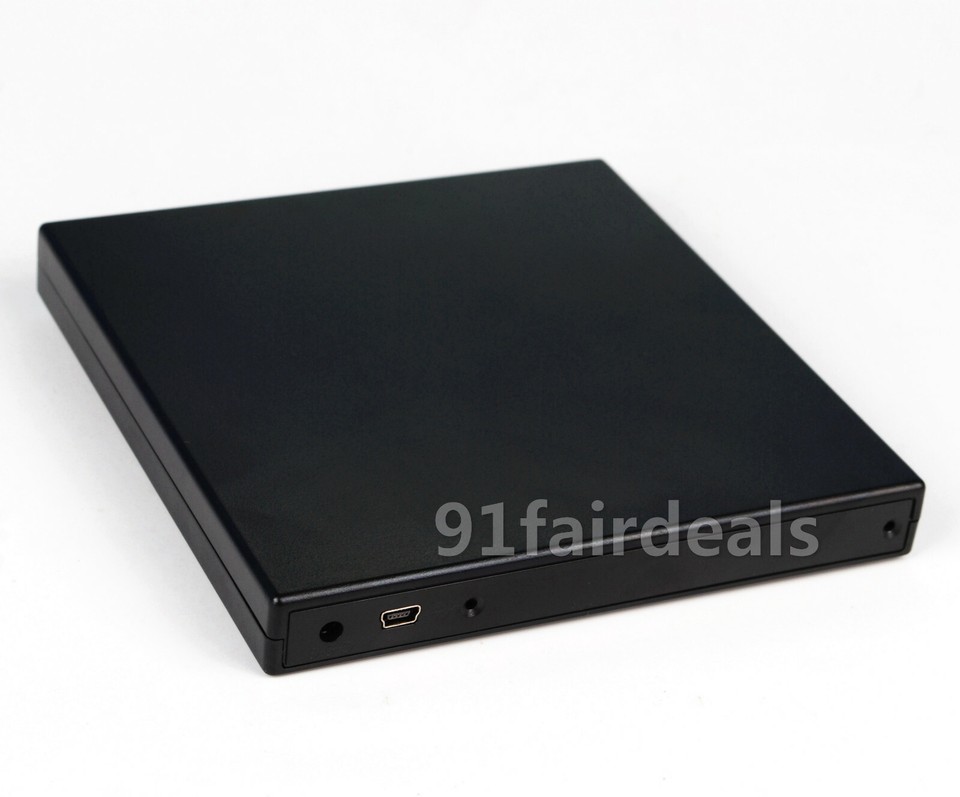 USB External Case Enclosure for 12.7mm PATA/IDE To SATA Laptop DVD ...
