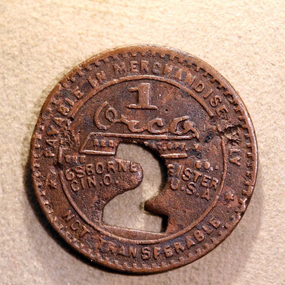 RARE West Virginia coal scrip token - White Oak Fuel Co. No. 2 ...