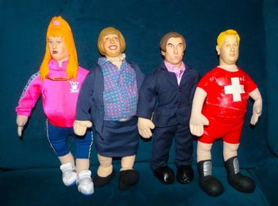 Little Britain Talking Dolls Set 4 Daffyd Vicky Pollard Sebastian ...