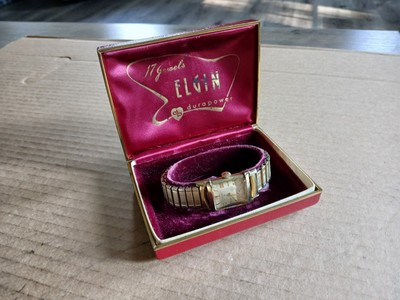 Vintage Elgin Men's / Gent's Watch 673 Movement 17 Jewels w/ Original ...