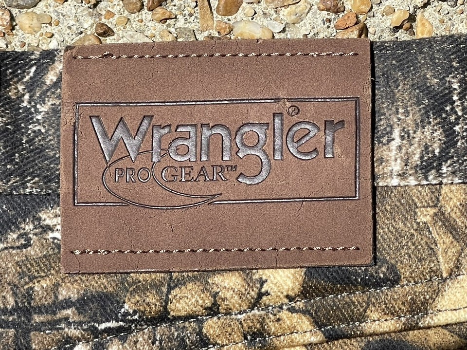 WRANGLER PRO GEAR REALTREE XTRA BRUSH GUARD CAMOUFLAGE HUNTING PANTS ...