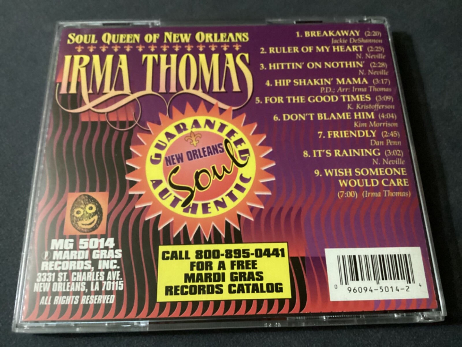 Irma Thomas - Soul Queen Of New Orleans CD 96094501424| eBay