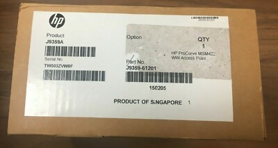 Lot of 7 x New genuine sealed J9359A - HP ProCurve MSM422 WW Access ...