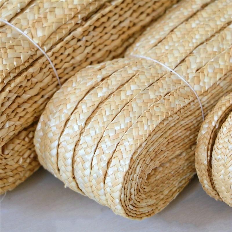 50M Natural Wheat Straw Weaving Rattan Home Handmade Crafts Decoration ...