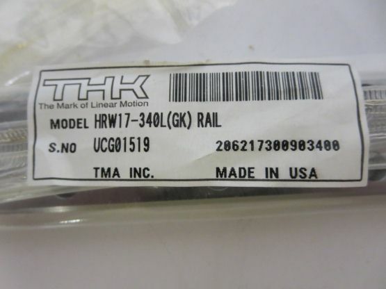 THK AMERICA, INC HRW17-340L(GK) RAIL LM GUIDE WIDE RAIL | eBay