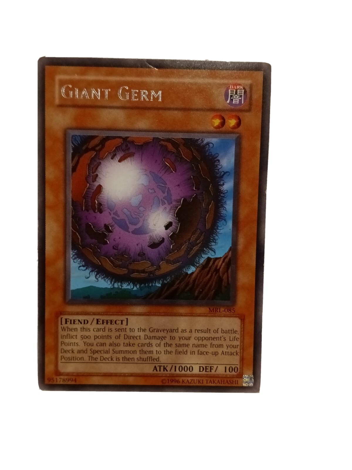 Giant Germ - MRL-085 - Rare Unlimited Magic Ruler Yugioh New | eBay