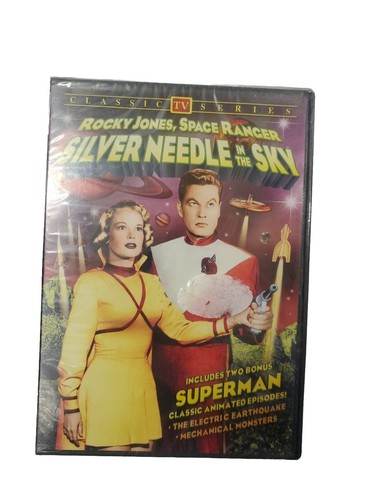 Silver Needle in the Sky: Rocky Jones Space Ranger (DVD, 1954) B & W,95 ...