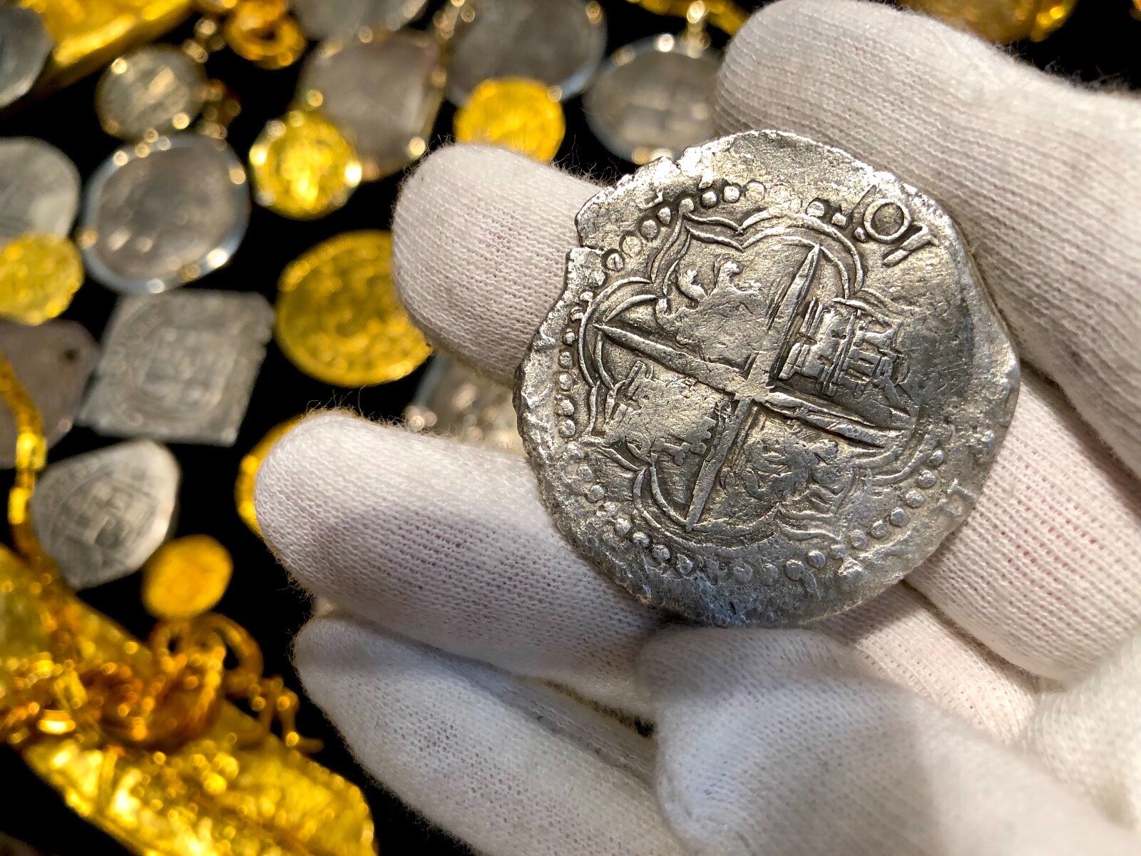 BOLIVIA 8 REALES 1629 SPICE ISLAND CROWN PIRATE SILVER COIN TREASURE | eBay