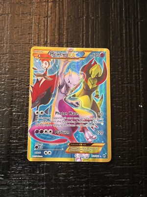Pokemon Mewtwo EX Secret Rare 163/162 XY Breakthrough NM | eBay