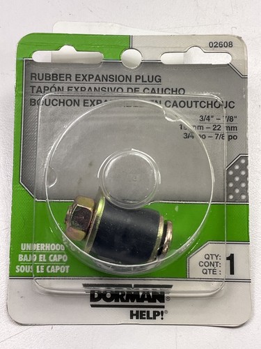Dorman 02608 Engine Freeze Expansion Core Plug - 3/4" To 7/8" | eBay