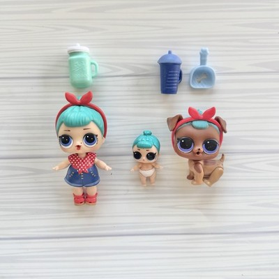 Lol Surprise Doll B.B. Bop, Lil B.B. Bop and B.B. Pup Family Lot | eBay