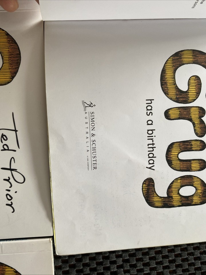 Lot 5 GRUG Books Ted prior | eBay Australia