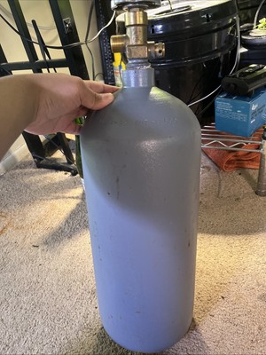 Aluminum CO2 Tank 10 LB - Sherwood CGA 320 Valve | Handle Aquarium ...