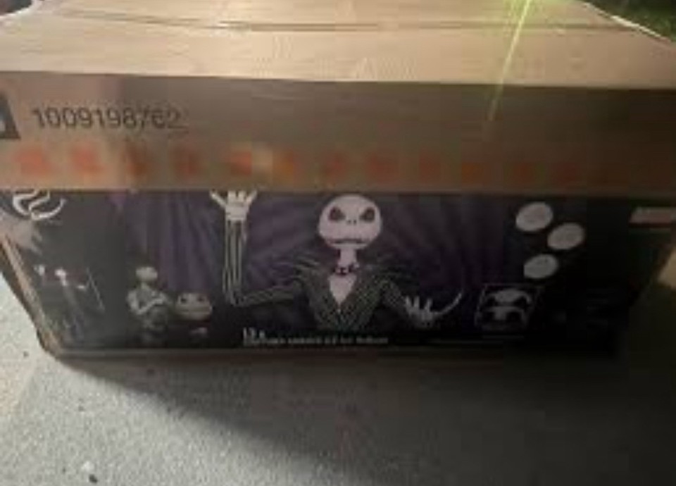 13 FT Giant Sized Animated Jack Skellington LED LOCAL PICKUP ONLY!!! | eBay