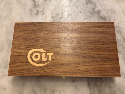 Hand Crafted light Colt Solid wood Storage boxes, gun case, display box ...