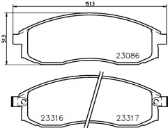 Mintex MDB2122 Brake Pad Set for sale online | eBay UK