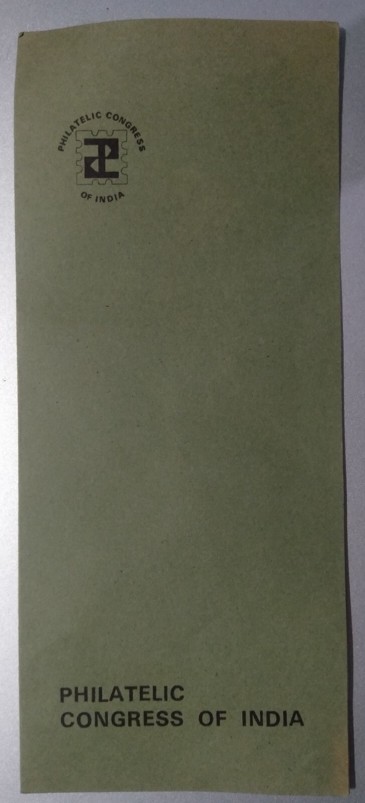 BL India Philatelic Congress of India pamplet without stamp | eBay