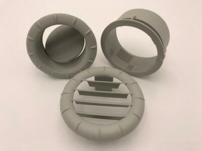 TRUMA BLOWN AIR HEATING DUCT KIT - NUT LAMELLA VENT & END OUTLET ...