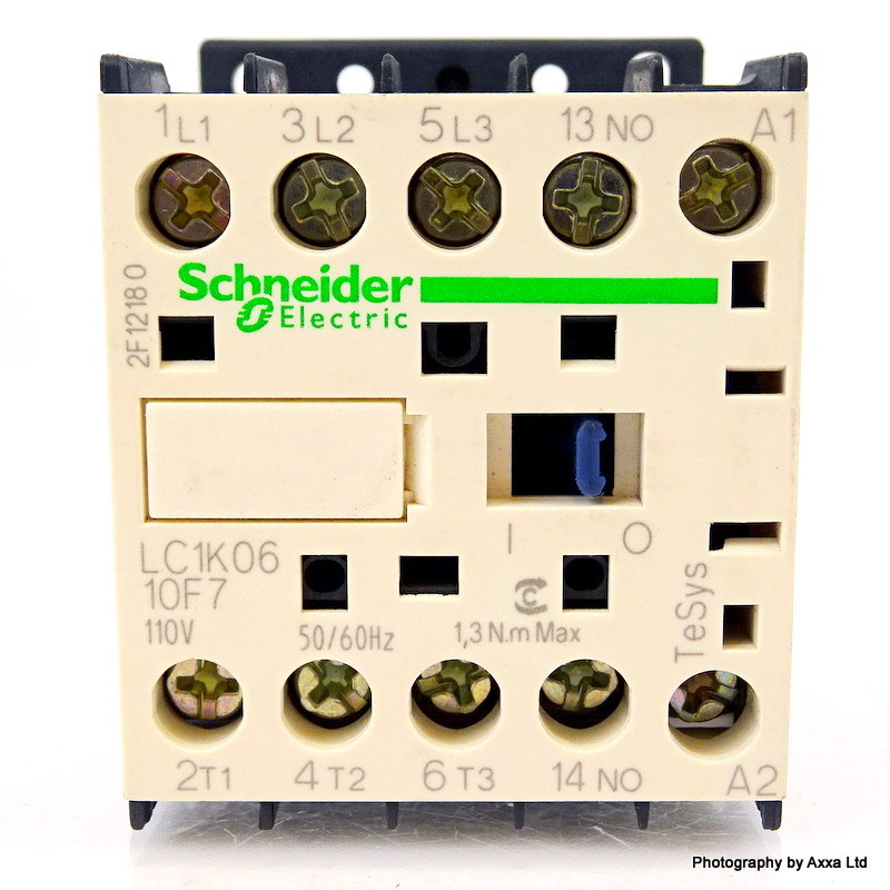 Contactor LC1K0610F7 Schneider 110VAC 2.2kW 042938 LC1K06-10F7 | eBay