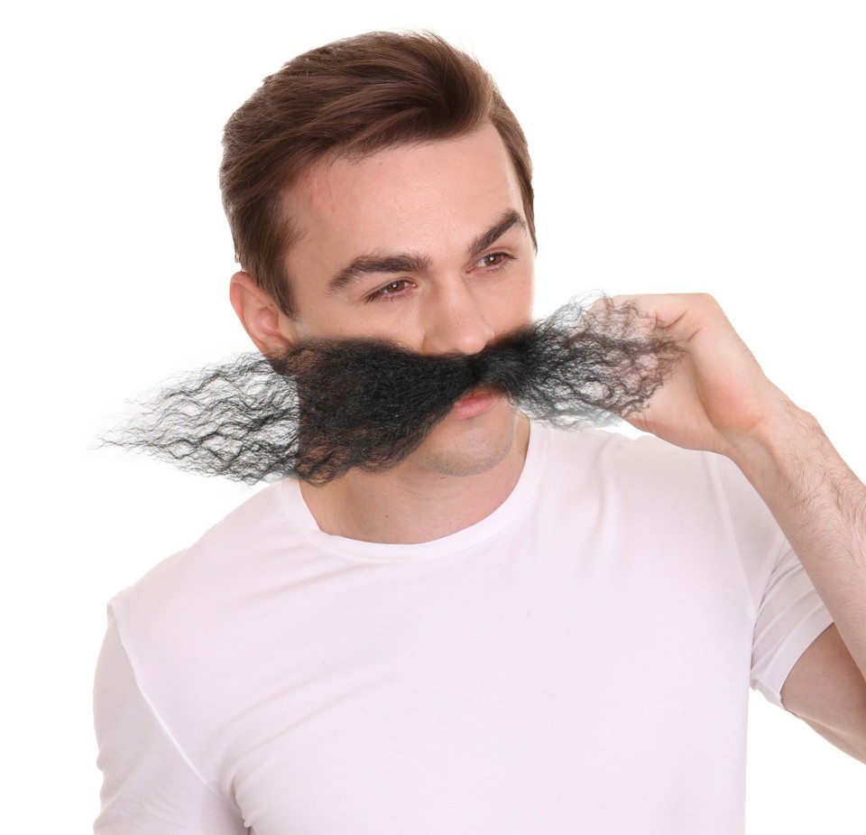 Dr. Eggman Curly Mustache for Men – Mad Scientist Mechanical Genius ...