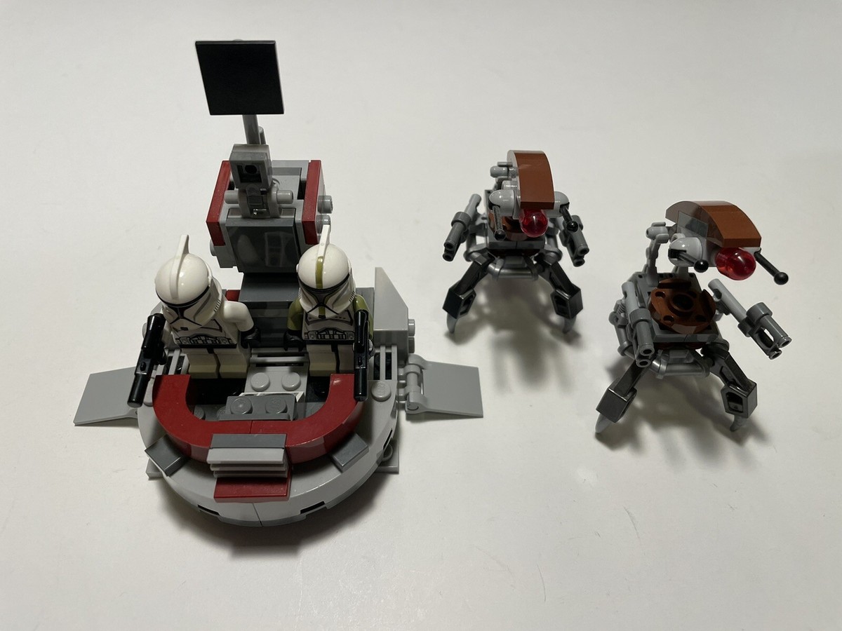 Lego Star Wars Clone Troopers Vs Droidekas