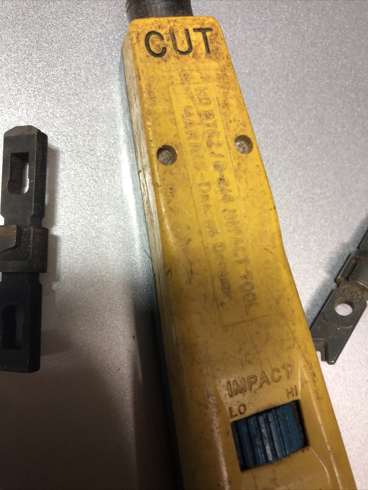 1—DRACON D814 PUNCH DOWN IMPACT TOOL HARRIS SPRING LOADED BLADE | eBay