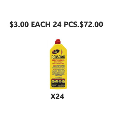 RONSONOL Lighter Fluid 5 OZ (LOT OF 24 ) | eBay