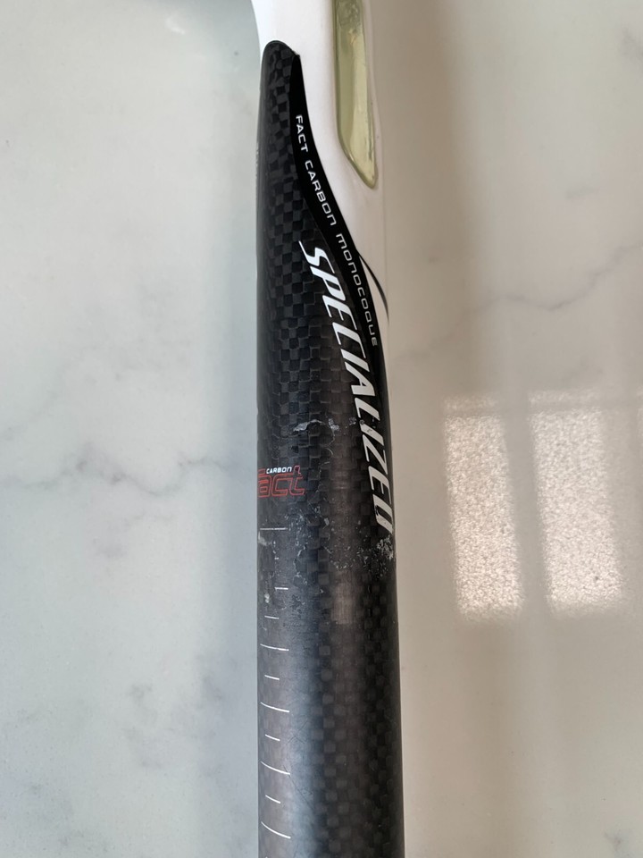 Specialized S-Works Zertz Fact Carbon Monocoque Seatpost 27.2mm | eBay