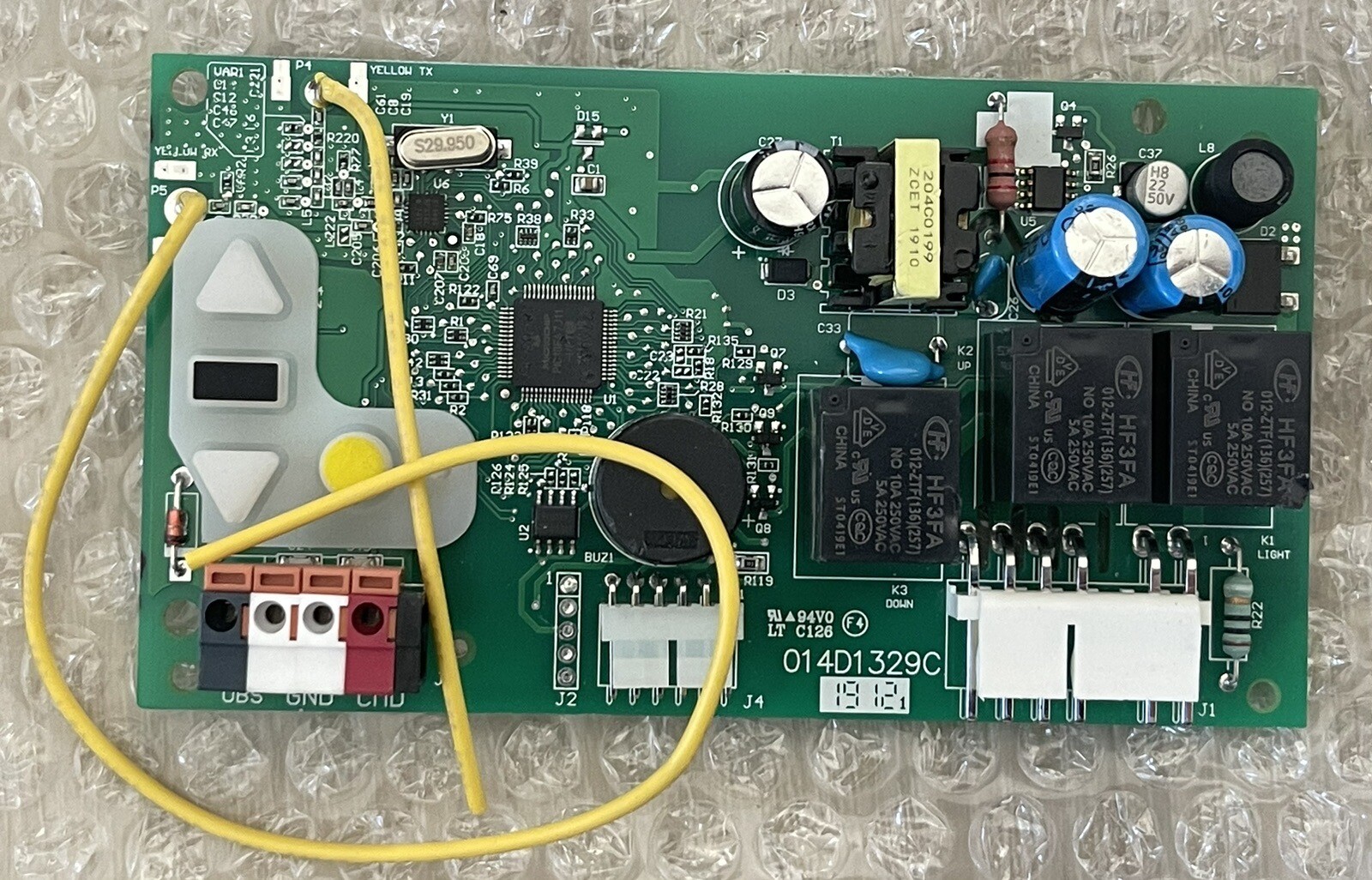 Liftmaster+45ACT+RECEIVER+LOGIC+BOARD+SECURITY+2+for+Garage+Opener for ...