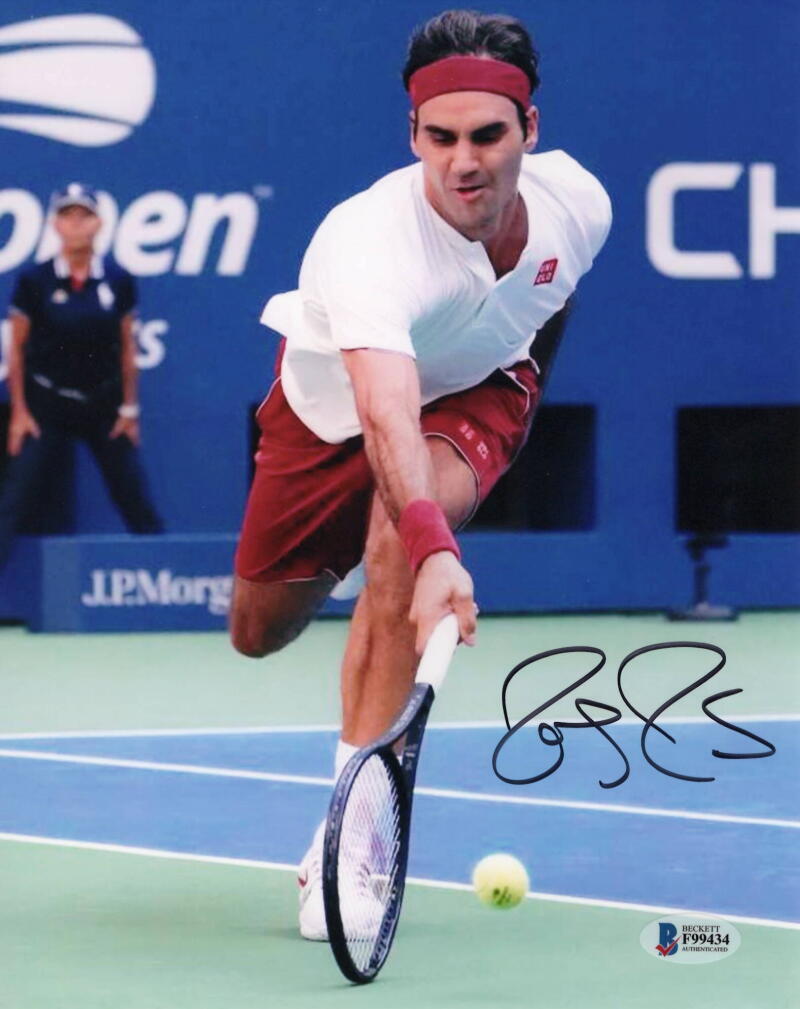 Roger Federer Autographed Memorabilia | Signed Photo, Jersey ...