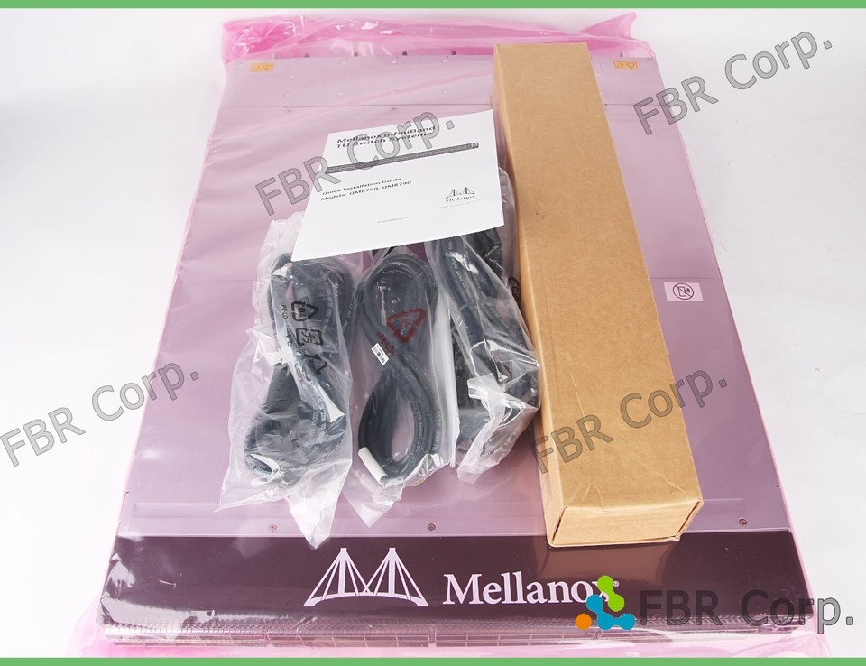 NEW Mellanox QM8700 Quantum HDR InfiniBand Switch 40 QSFP56 C2P MQM8700 ...