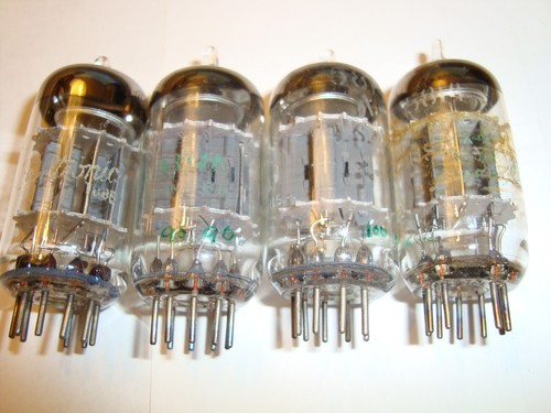 One Quad of 5814A Tubes by GE, Good Ratings | eBay