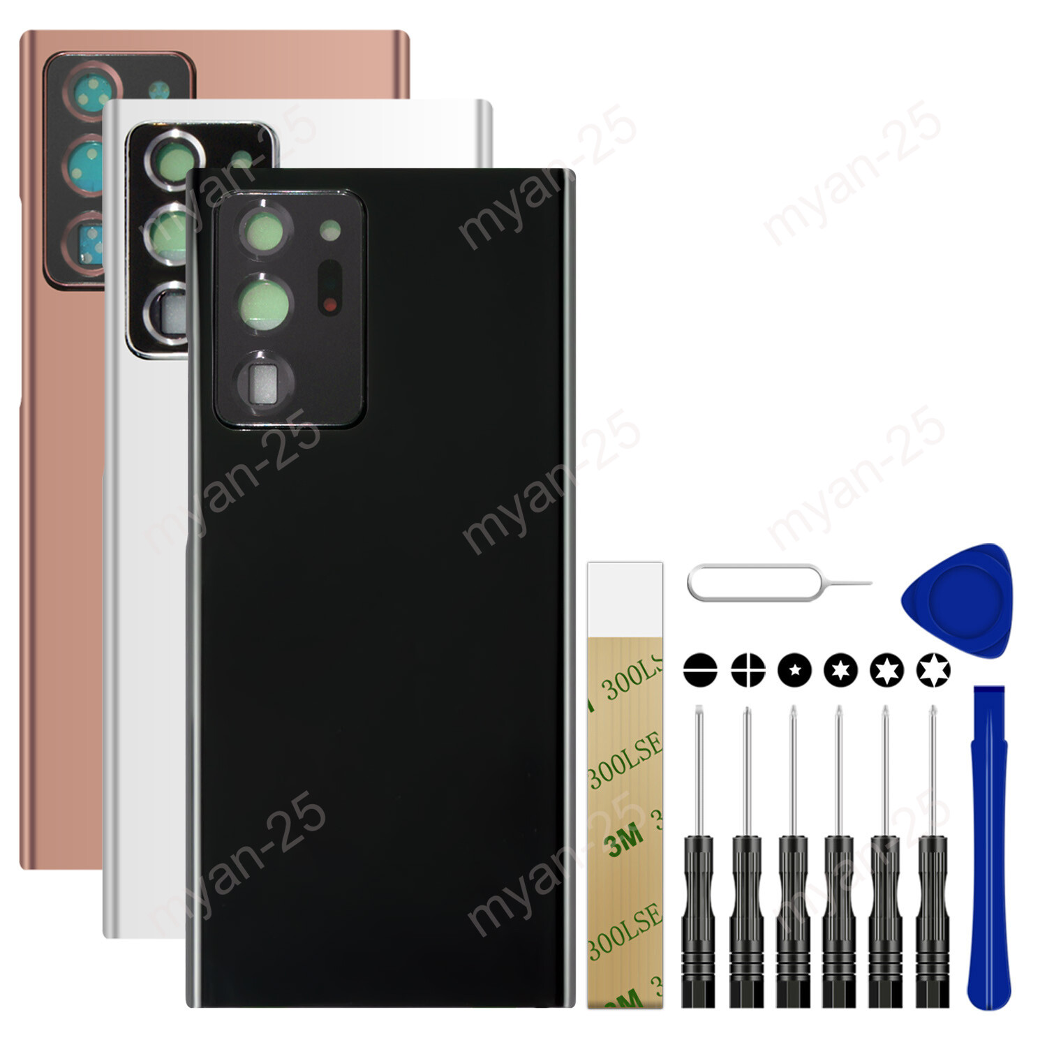 Back Door Battery Cover+Camera Lens For Samsung Galaxy Note20 Ultra 5G ...