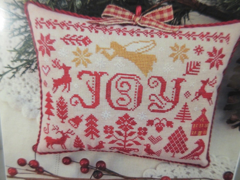 HTF Lila's Studio JOY Counted Cross Stitch Pattern NEW | eBay