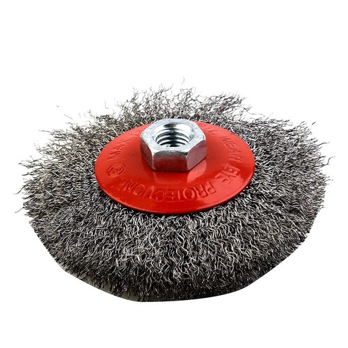 Efficient Preparation with 100mm M14 Thread Stainless Steel Wire Brush ...