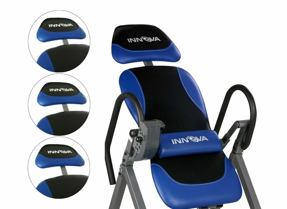 Inversion Table for Back Therapy, Heavy Duty Adjustable Stretcher, Pain ...