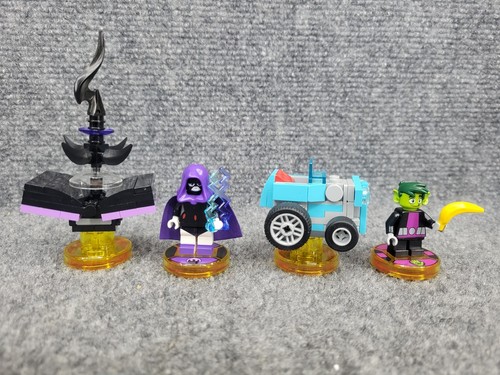 LEGO DIMENSIONS TEEN TITANS GO TEAM PACK SET 71255 Raven Beast Boy ...